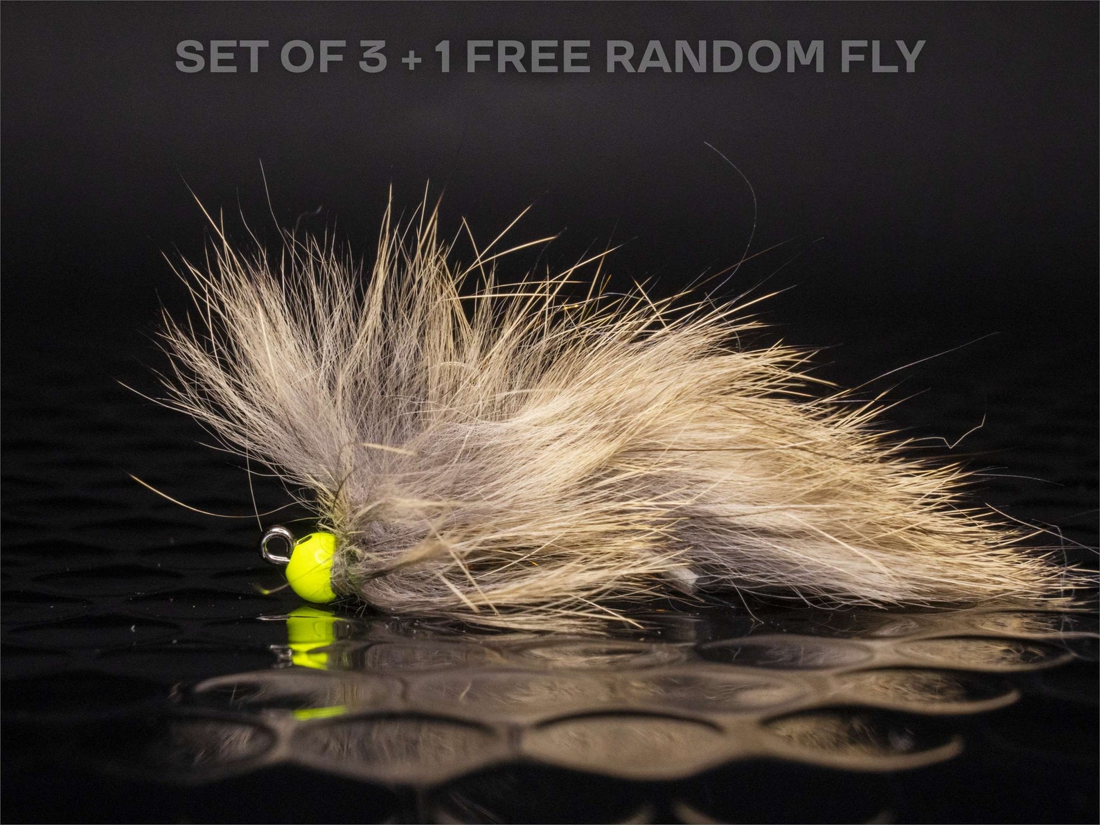 3 Leech Streamer + 1 FREE Random Fly — Tungsten Euro Streamer for Fly ...