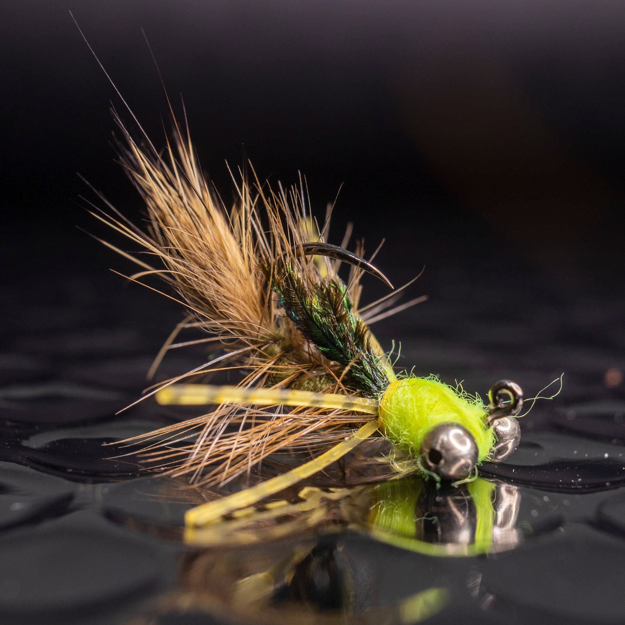 3 Carp Flies 1 FREE Random Fly Headstand Carp Jig Patterns for Fly ...