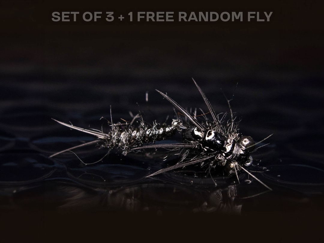 3 Articulated Nymphs + 1 FREE Random Fly — Micro Gamechanger for Fly ...