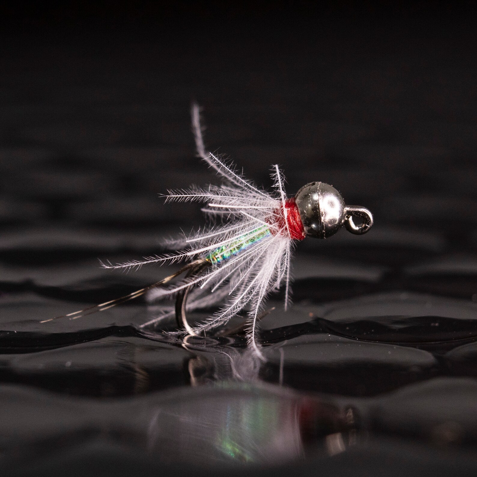 3 CDC Rainbow Warrior 1 FREE Random Fly Tungsten Euro Nymph Jig Flies ...