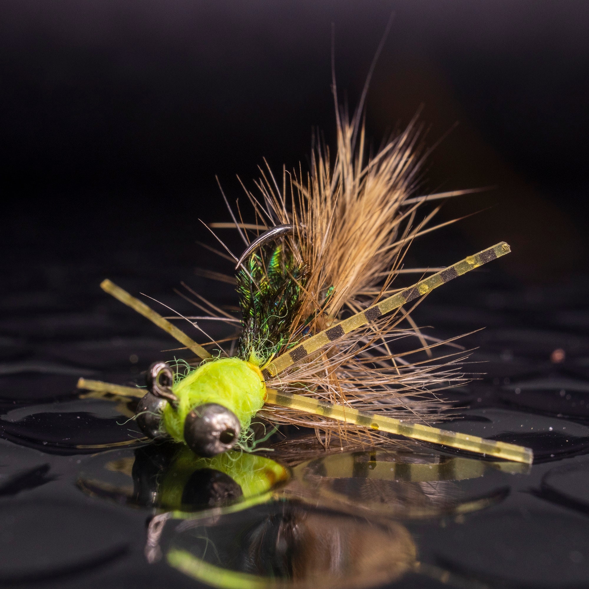 3 Carp Flies 1 FREE Random Fly Headstand Carp Jig Patterns for Fly ...