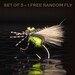 3 Llano Bug + 1 FREE Random Fly — Hopper Terrestrial Style Dry Flies ...