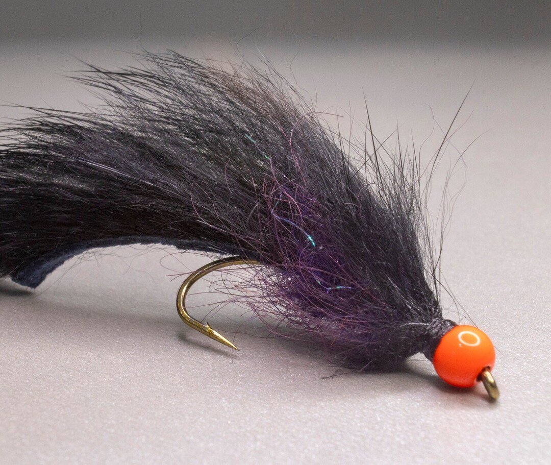 3 Leeches 1 FREE Random Fly Streamer for Fly Fishing. Perfect for Trout ...