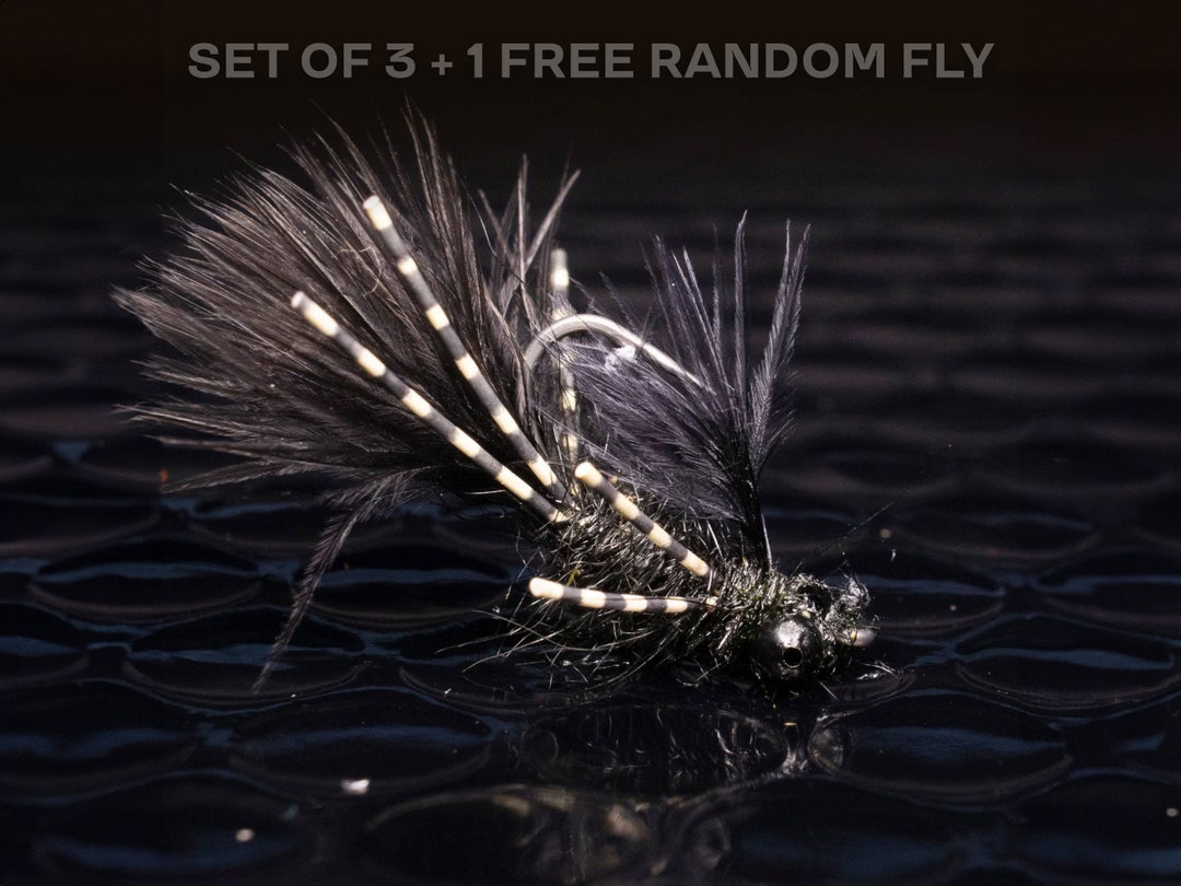 3 Carp It Bomb + 1 FREE Random Fly — Rio Grande Cichlid, Carp and Pan Fish Fly Fishing in Texas ...