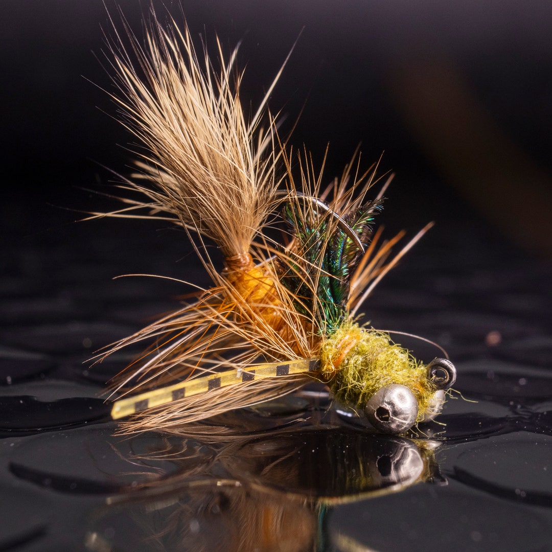 3 Carp Flies 1 FREE Random Fly Headstand Carp Jig Patterns for Fly Fishing - Etsy