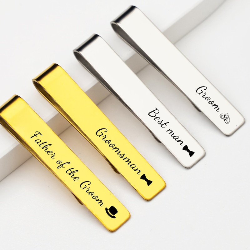 Personalized Tie Clip - Etsy