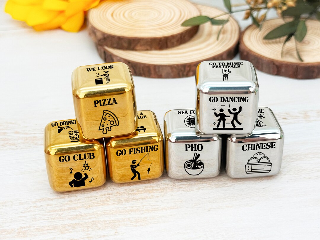 Personalized Dice,custom Couples Date Decision Dice,dice Game,food Dice ...