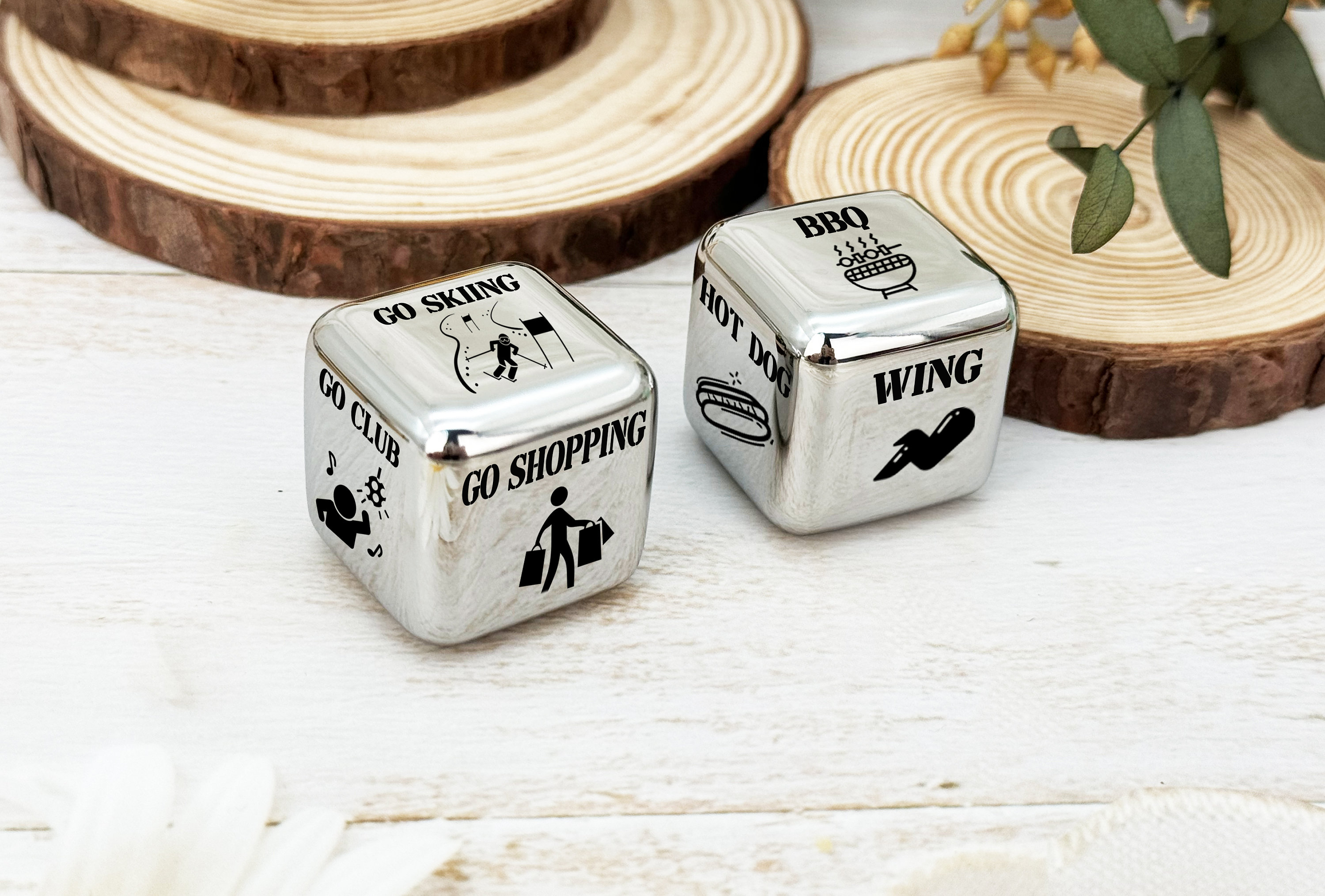 Personalized Dice,custom Couples Date Decision Dice,dice Game,food Dice ...