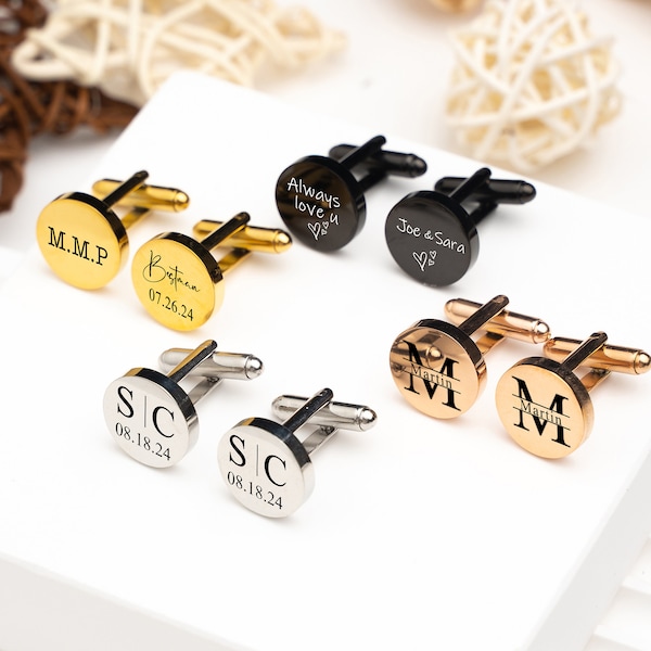 Name Cufflinks - Etsy