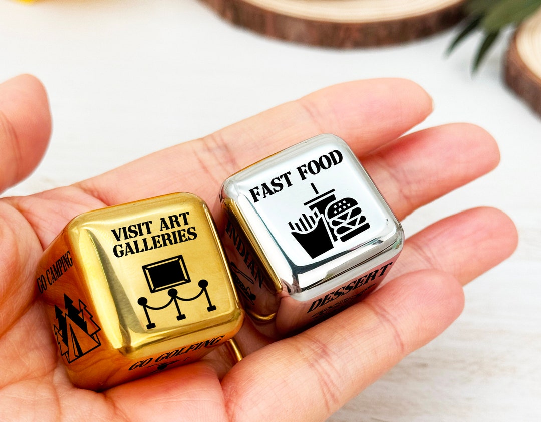 Food Decision Dice,dice for Fun,custom Couples Decision Dice,custom ...