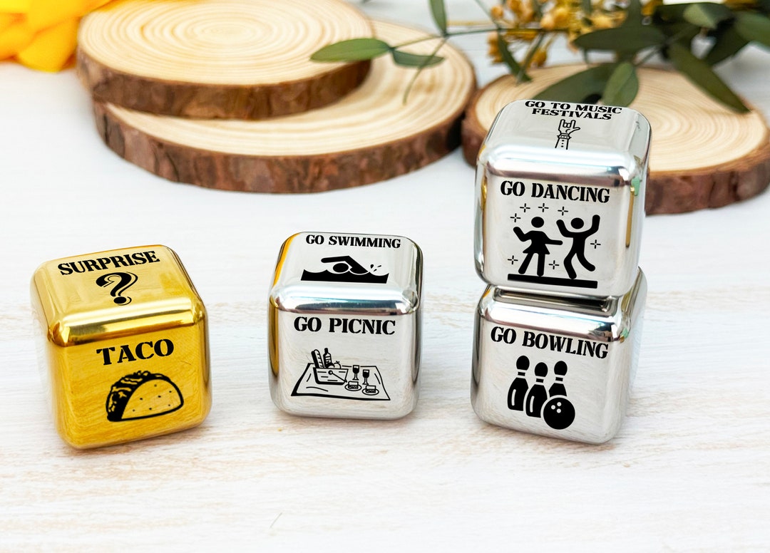 Personalized Food Decision Dice, Custom Date Night Dice,dice Game ...