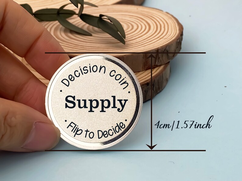 Custom Brass Coins, Design Your Own Decision to Flip Coins, Personalize ...