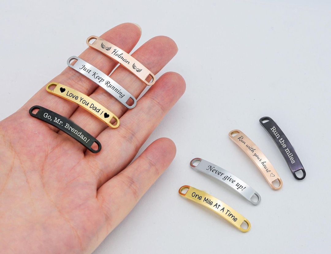 Running Shoe Tag,shoe Tags,personalized Shoe Tag,engraved Name Shoe ...
