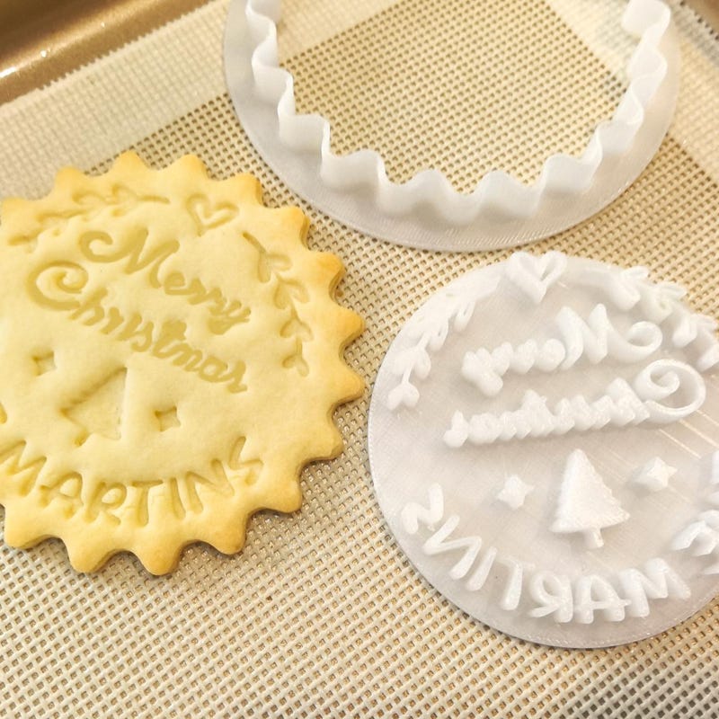 Personalized Cookie Stamp - Etsy