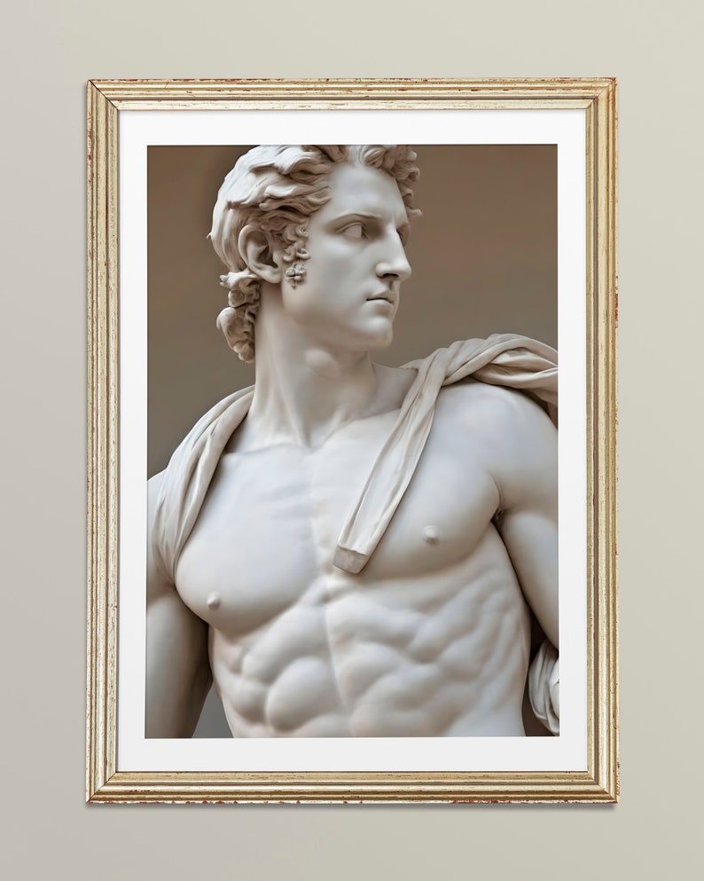 Neoclassical Mythology Sculptures Heroic Historical Figures for Home ...
