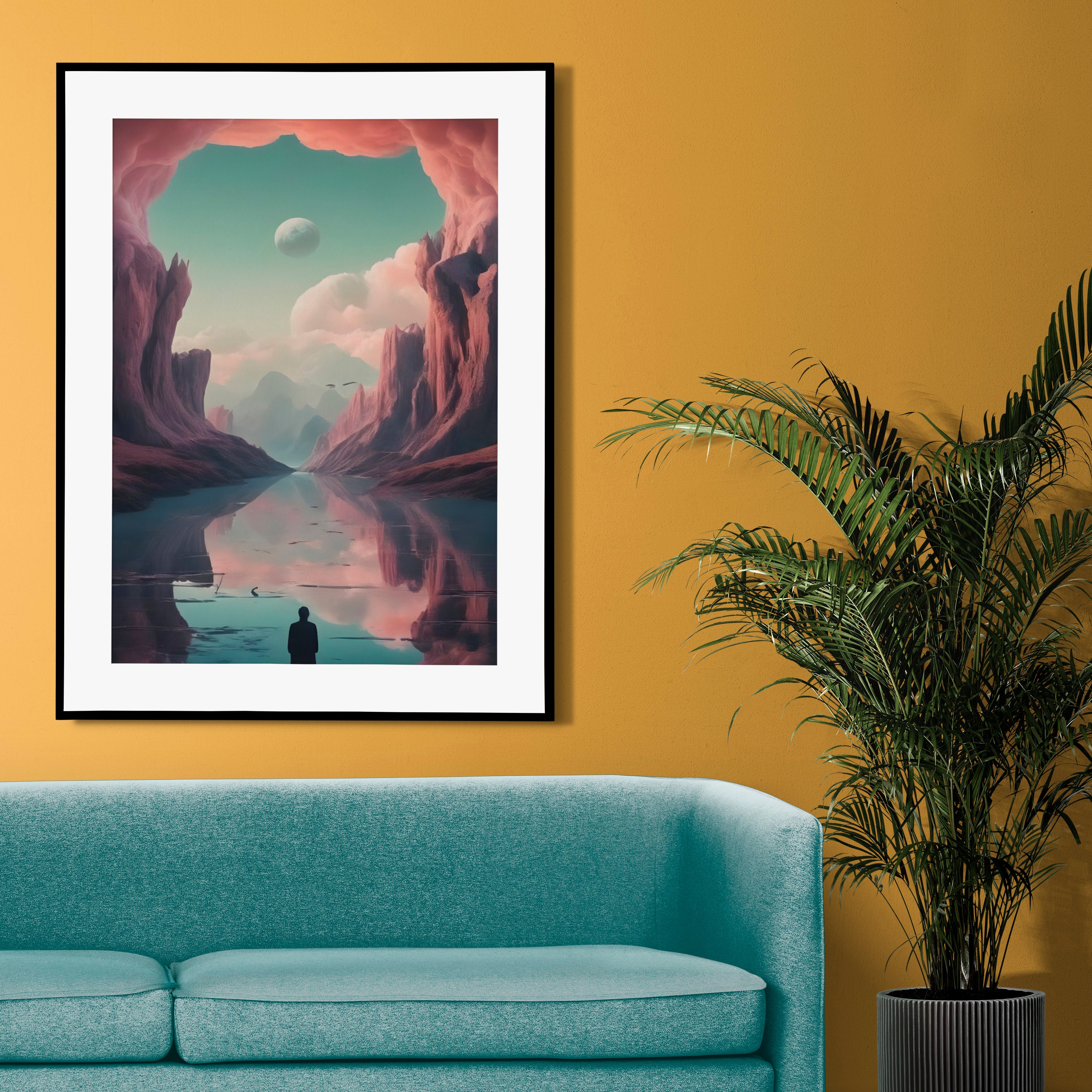 Mannerism Landscape Art Surreal Dreamlike Scenes Unique Wall - Etsy