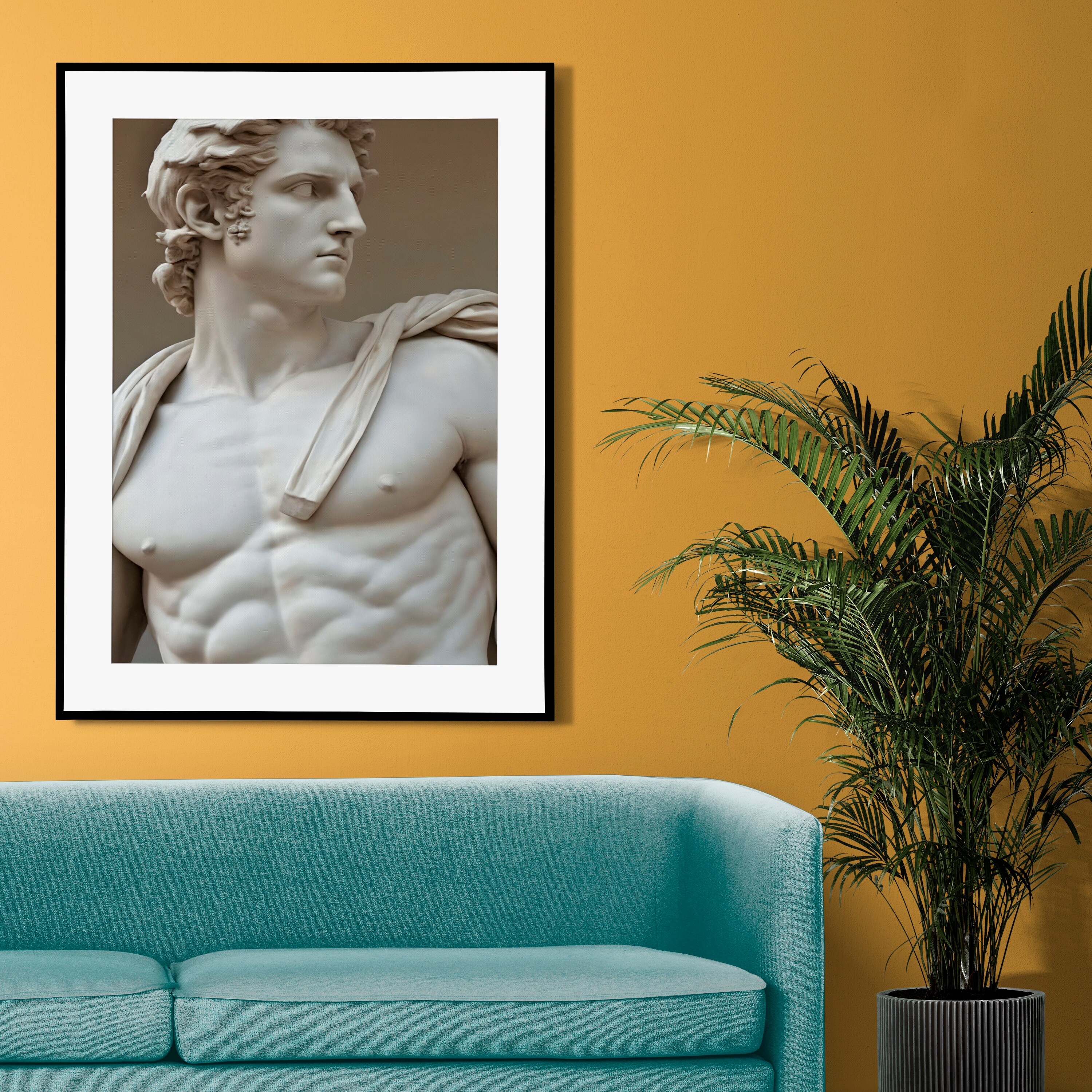 Neoclassical Mythology Sculptures Heroic Historical Figures for Home ...