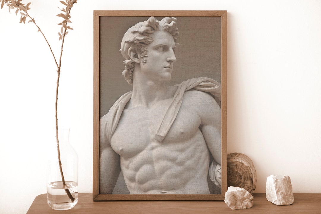 Neoclassical Mythology Sculptures Heroic Historical Figures for Home ...