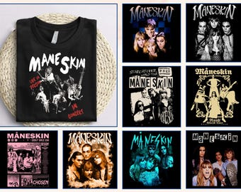 Bundle Maneskin PNG, Rock Band PNG, Vintage Maneskin Rush, Maneskin ...