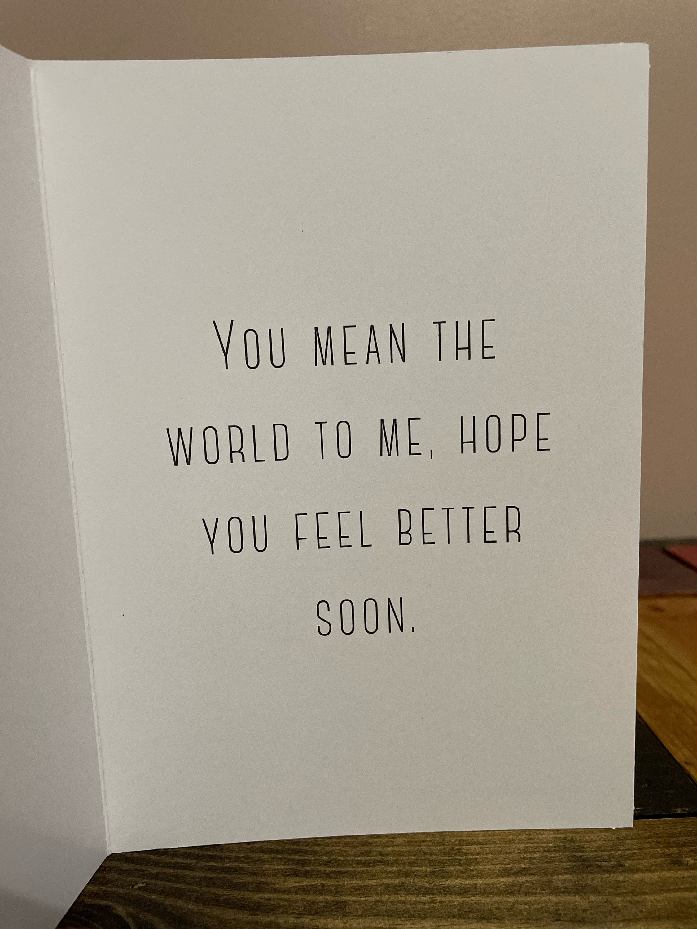 Hope You Get Well Card Get Well Soon Card Feel Better Soon Card Flowers Get Well Card - Etsy