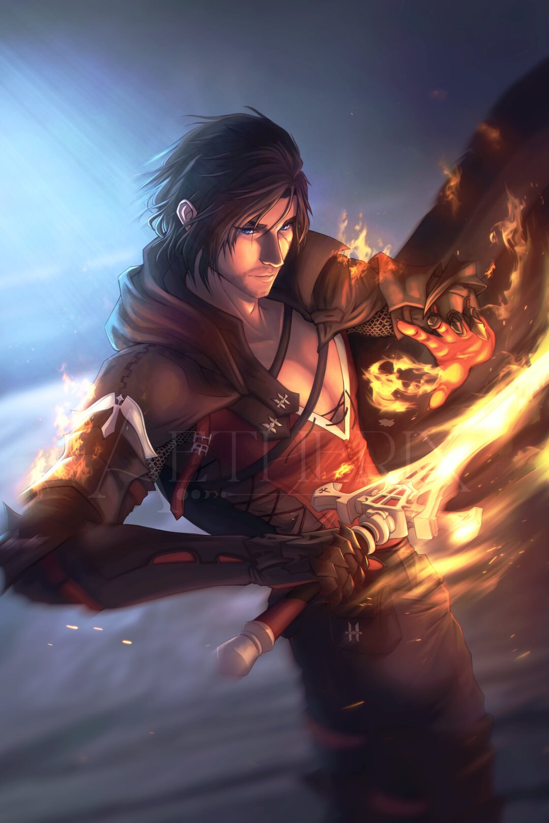 Clive Rosfield Art Print FFXVI Fanart 12 X 18 - Etsy