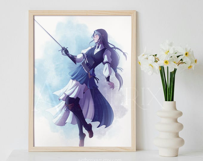 Final Fantasy XVI Clive- Limited Edition Fine Art Print -FFXVI Poster ...