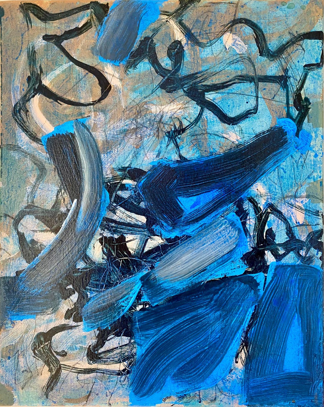 Abstract Painting, Female Deconstructed - Etsy