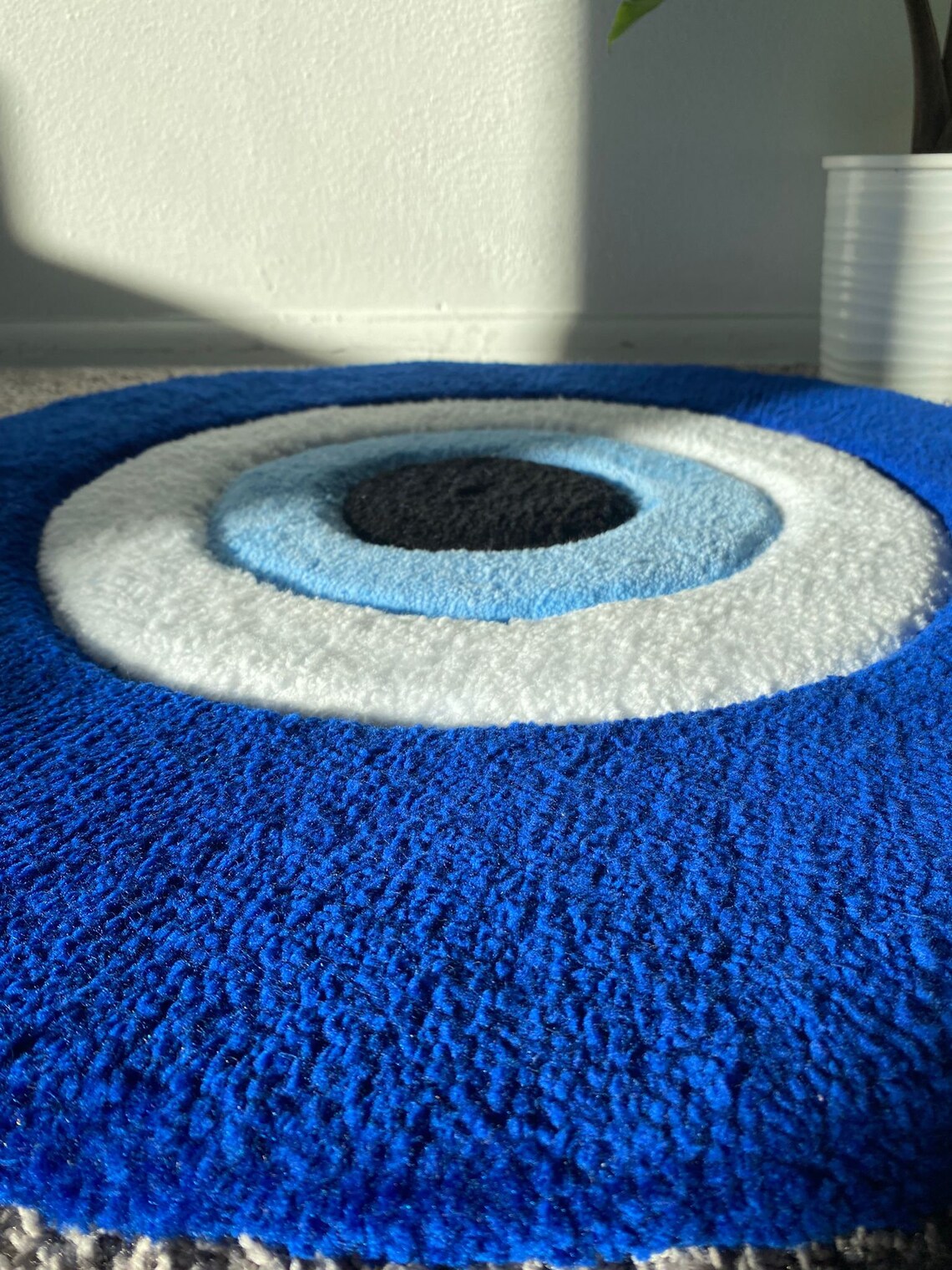 Greek Evil Eye Handmade Rug - Etsy