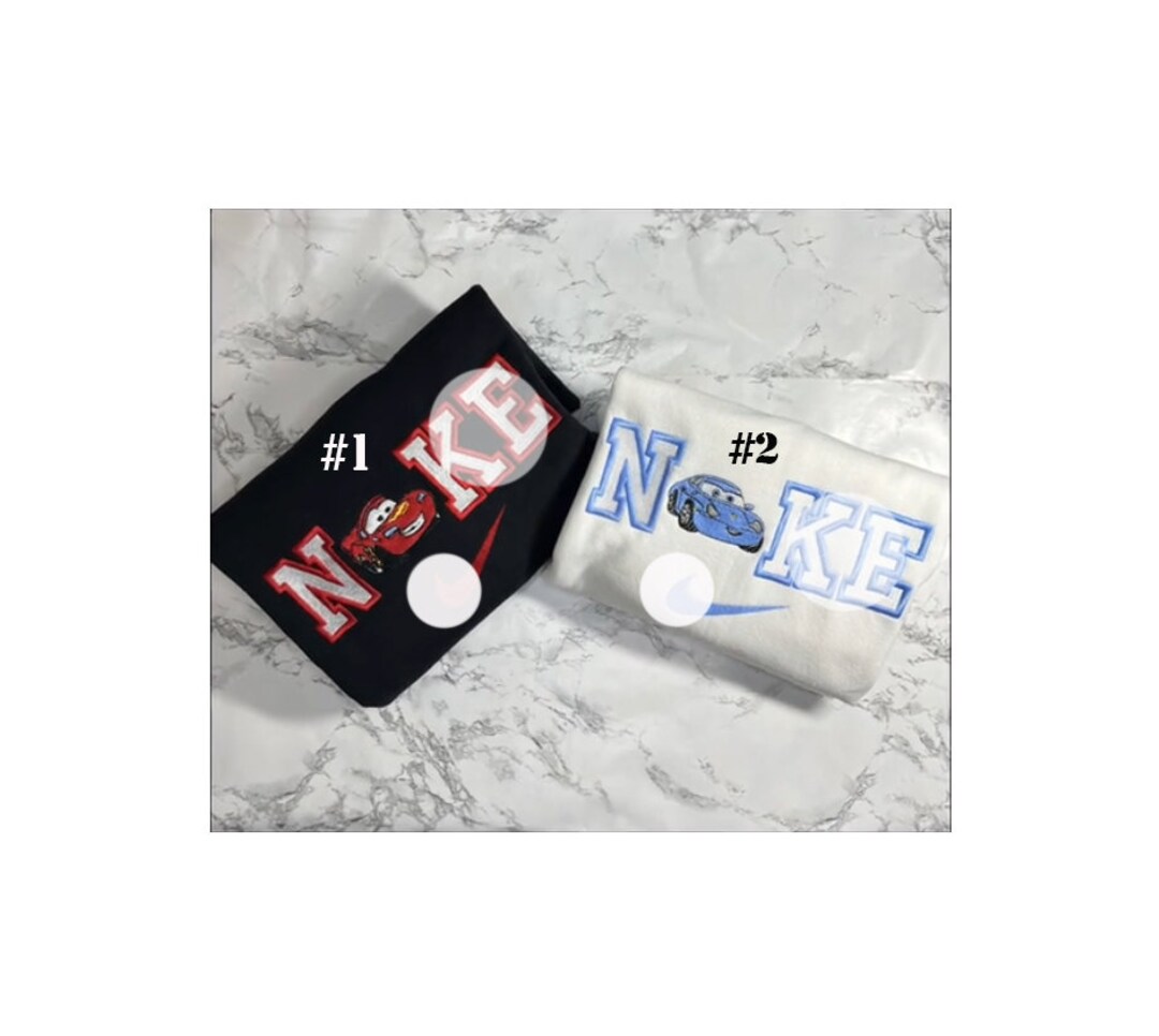 Cars Light.nin.g Mc.q.u/e.en and S.a.l/l.y Embroidered Sweatshirt ...