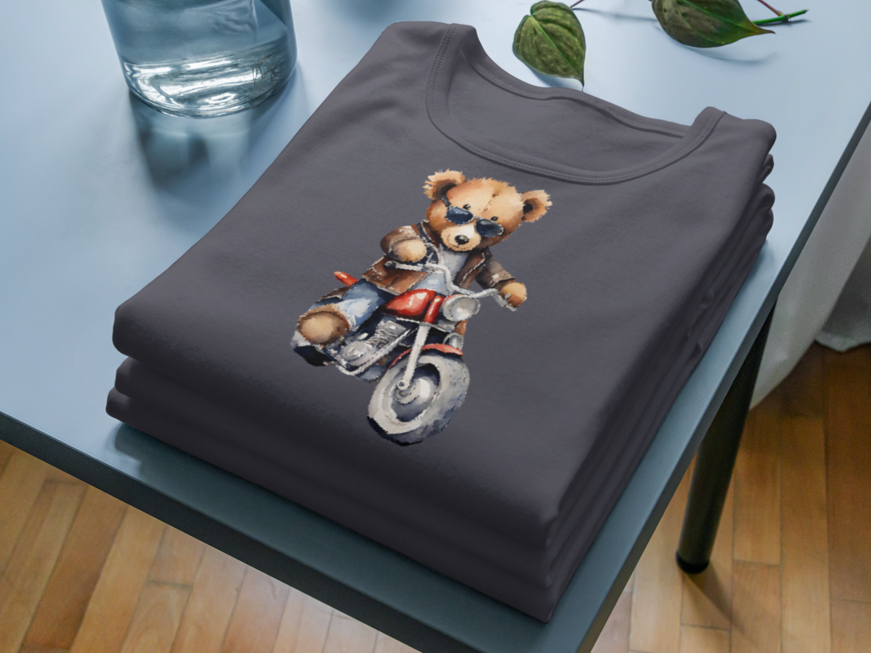 Biker Bear, 19 PNG Clipart Bundle, Instant Download, Commercial ...