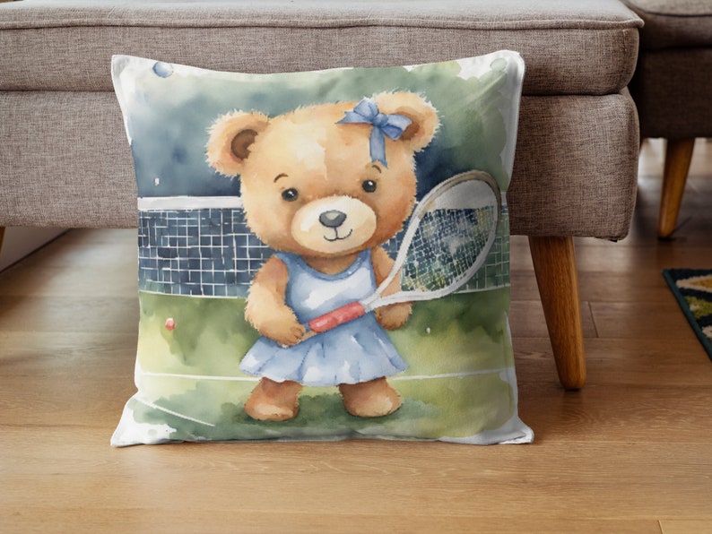 Tennis Teddy Clipart, 20 PNG Clipart Bundle, Instant Download ...