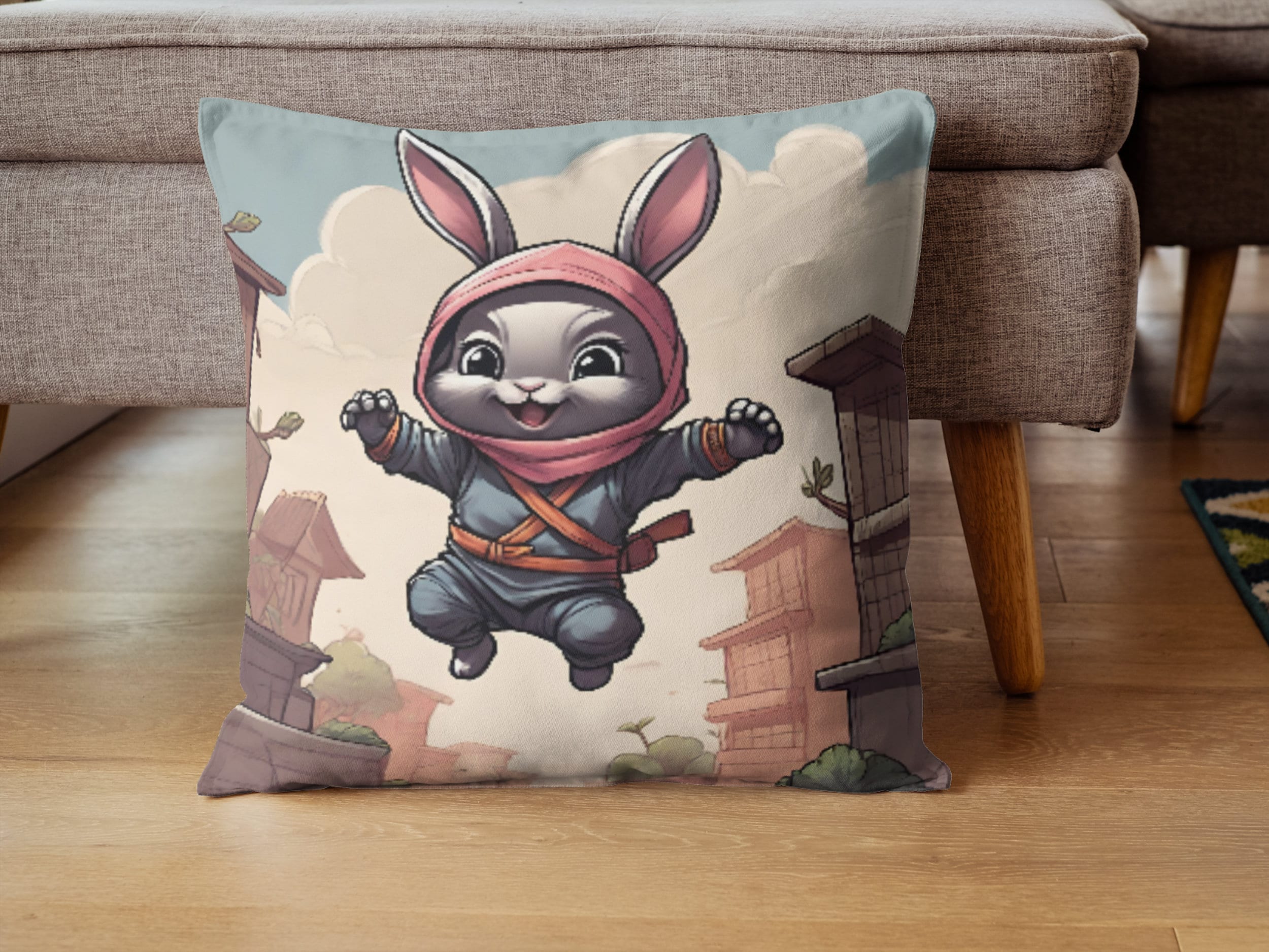 Ninja Bunny Clipart, 20 PNG Clipart Bundle, Instant Download ...