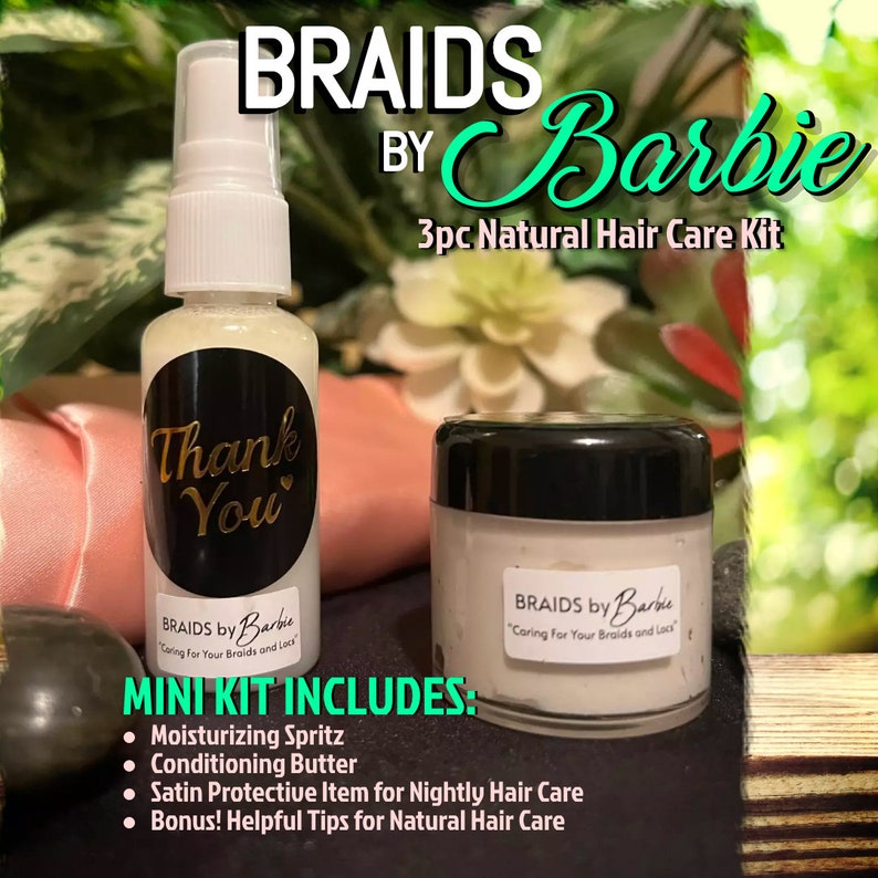 Natural Hair Braids Locs Moisturizing, Conditioning and Satin ...