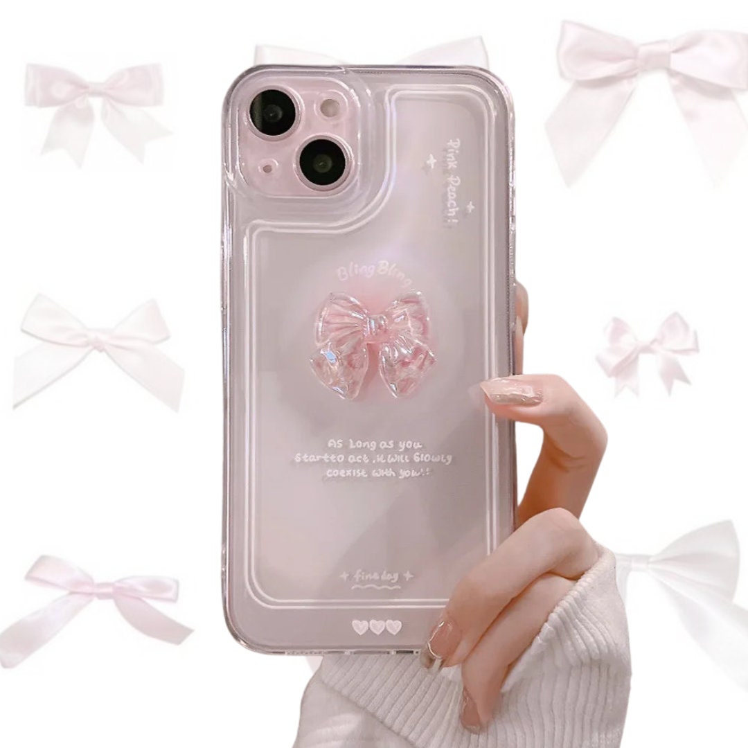 Aesthetic Coquette Pink Phone Case iPhone 15 14 13 12 11 Pro Max X XS XR - Etsy UK