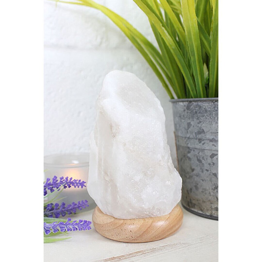 Large White Himalayan Colour Changing Salt Lamp - Etsy