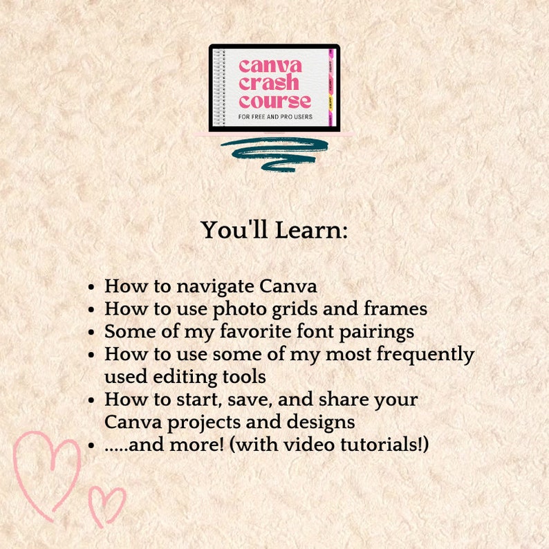 Canva Crash Course - Etsy