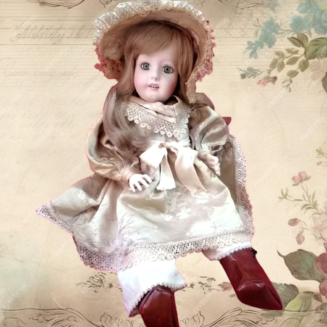 Antique Vintage Porcelain Doll - Etsy