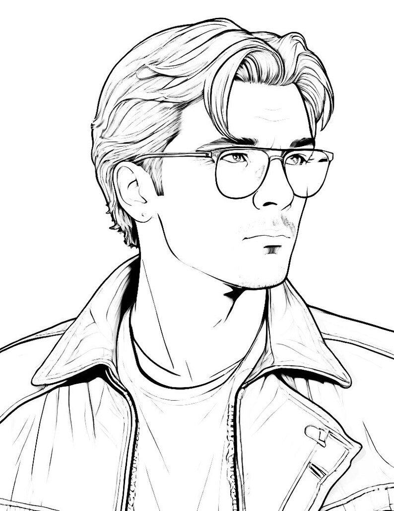 GTA Game Characters Cars Coloring Book 30 Coloring Pages Realistic ...