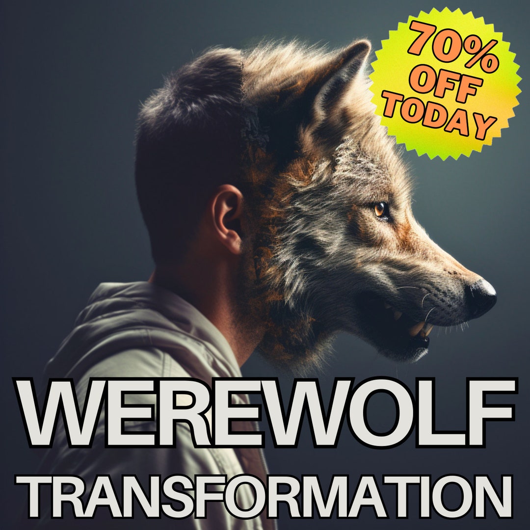 WEREWOLF TRANSFORMATION Sigil Become A Werewolf Ritual Luck Power Magic ...