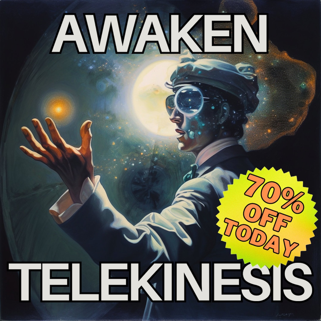 Telekinesis Sigil Awaken Telekinesis Ability Move Objects With Mind ...