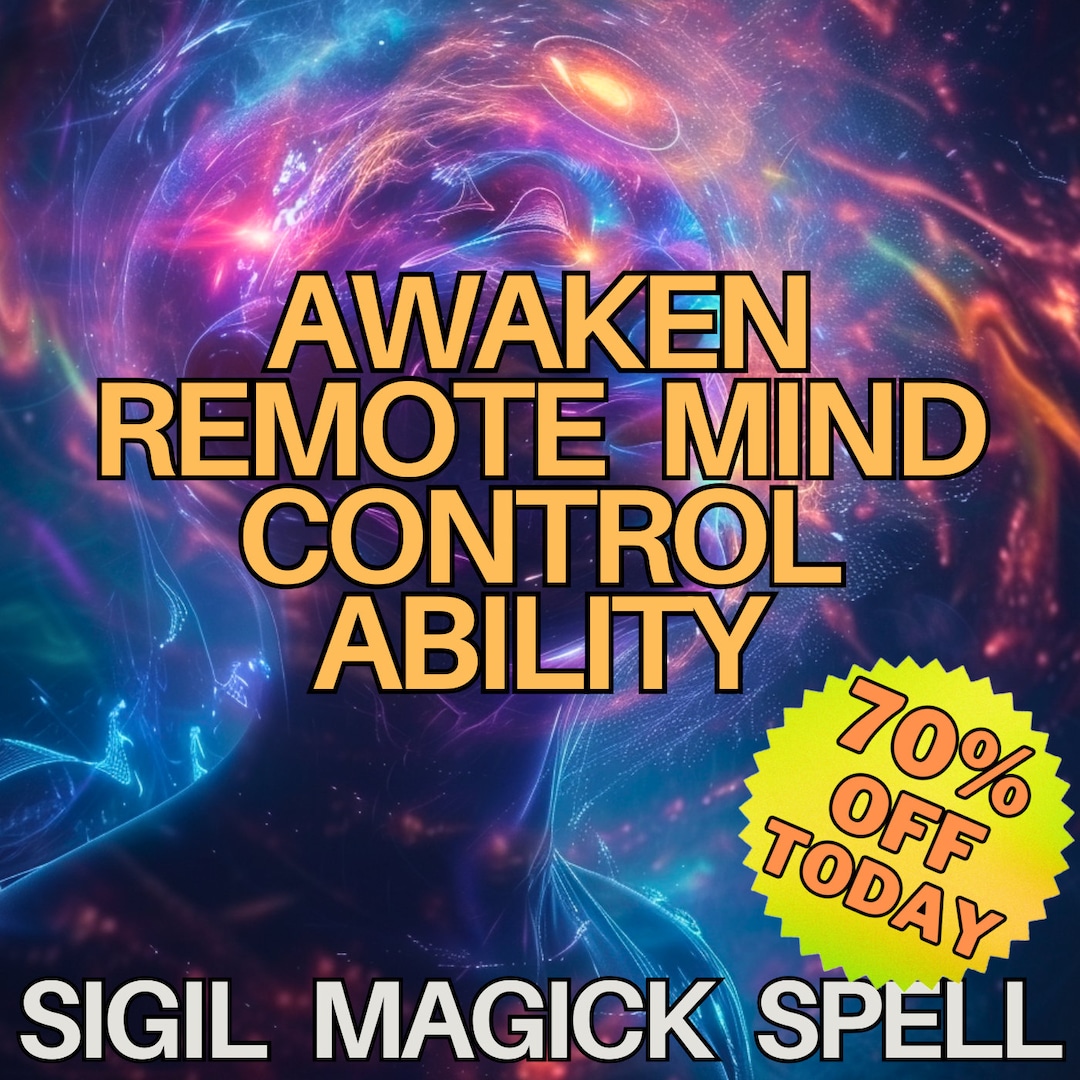 Awaken Remote Mind Control Ability, Magick Sigil Spell, Guaranteed ...