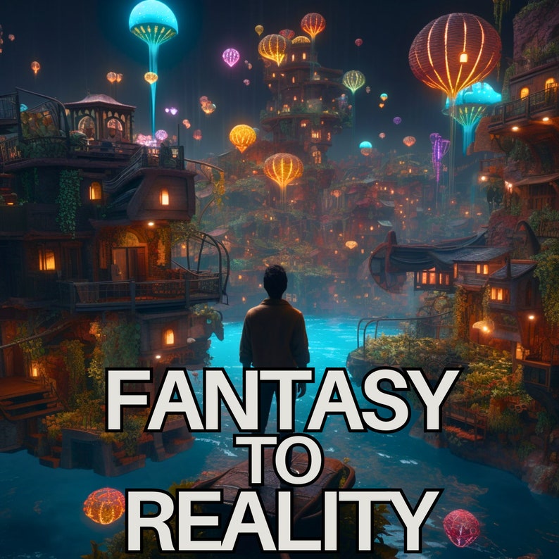 Fantasy Into Reality Sigil Awaken Ability to Turn Reality Into Fantasy ...