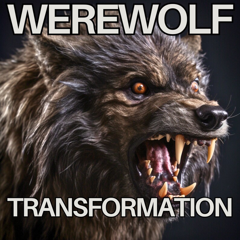 WEREWOLF TRANSFORMATION Sigil Become A Werewolf Ritual Luck Power Magic ...