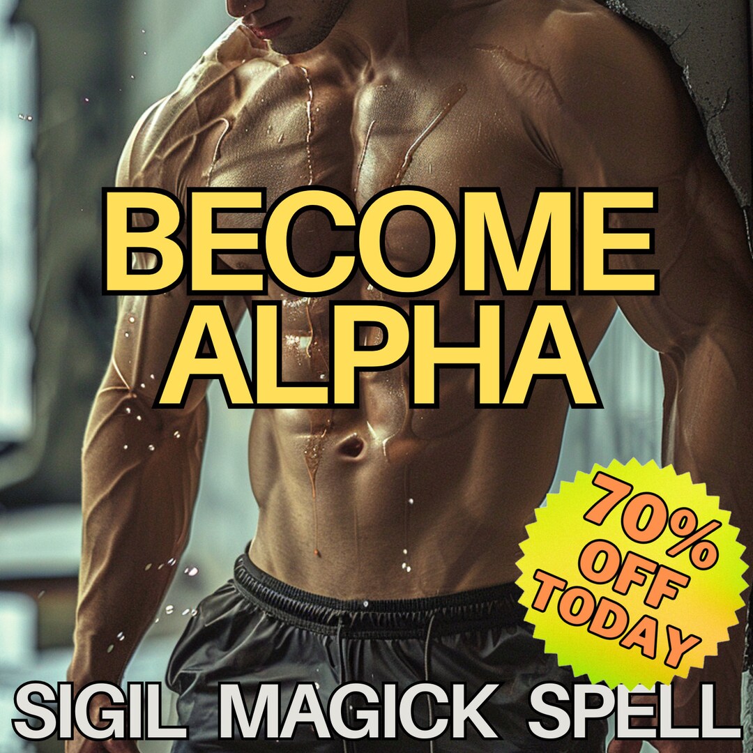 Become the Alpha Male, Magick Sigil Spell, Confident, Desired by Women ...
