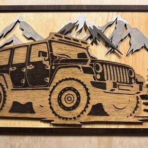 3D Off-road Sign - Etsy