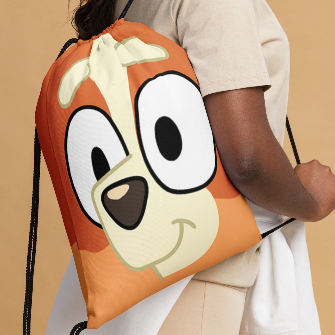 Bluey Bingo Drawstring Bag Perfect for Bluey Birthday Party & Bluey Fan ...