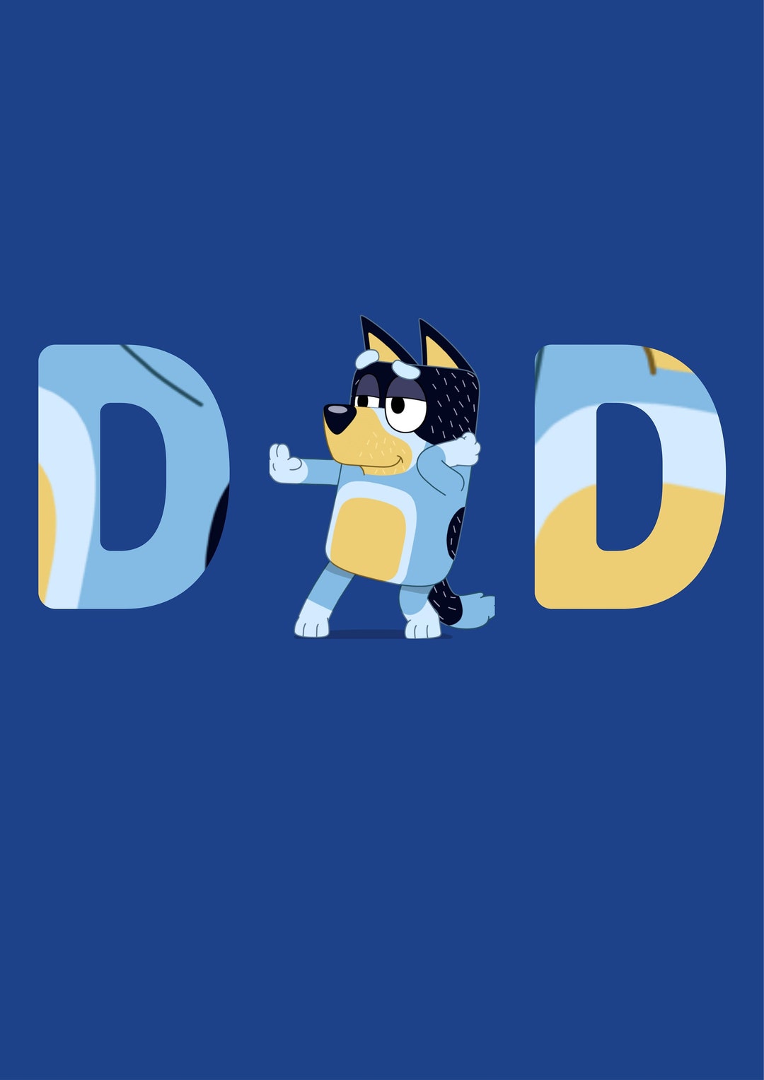 Bluey Dad SVG/PNG, Instant Digital Download for Crafting - Etsy