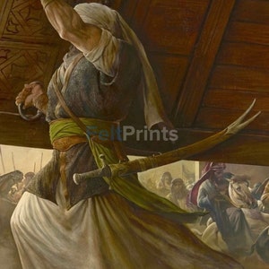 Fabric Printed Portrait of Imam Ali - Etsy