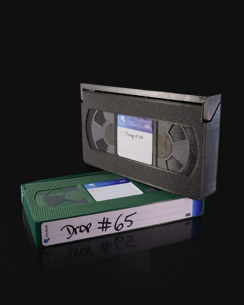 VHS Desk Mini Storage Organizer VHS Tape 2 - Etsy