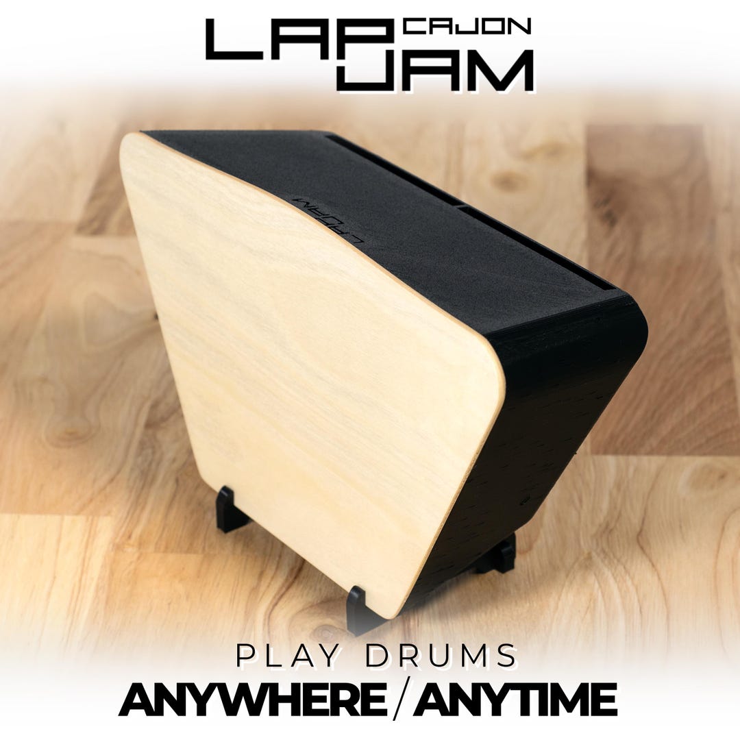 Lapjam Cajon - Play Anywhere, Anytime - Lap-sized Travel Drum ...